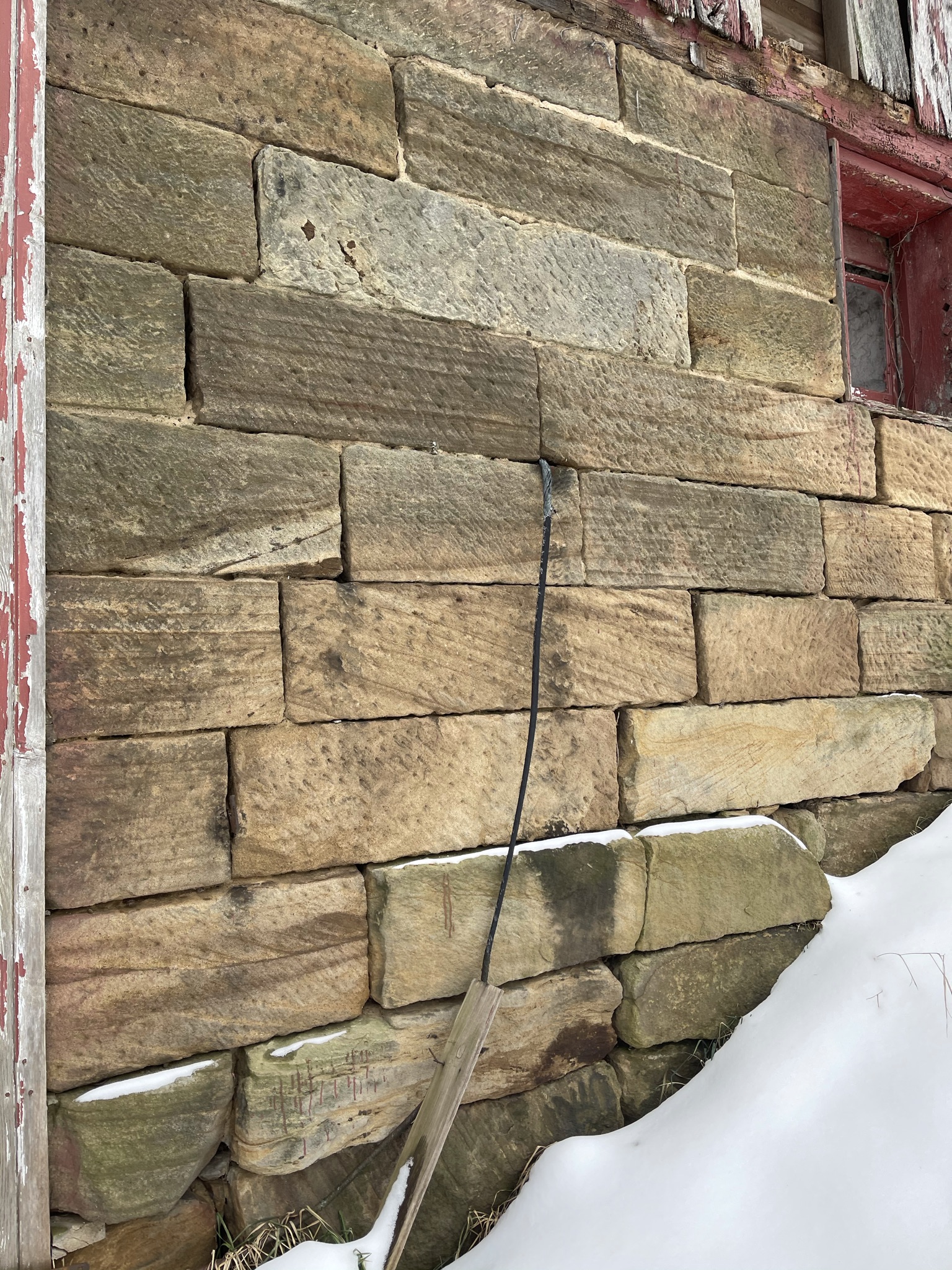 Reclaimed Sandstone Barnstone - Big Oak Reclaimed